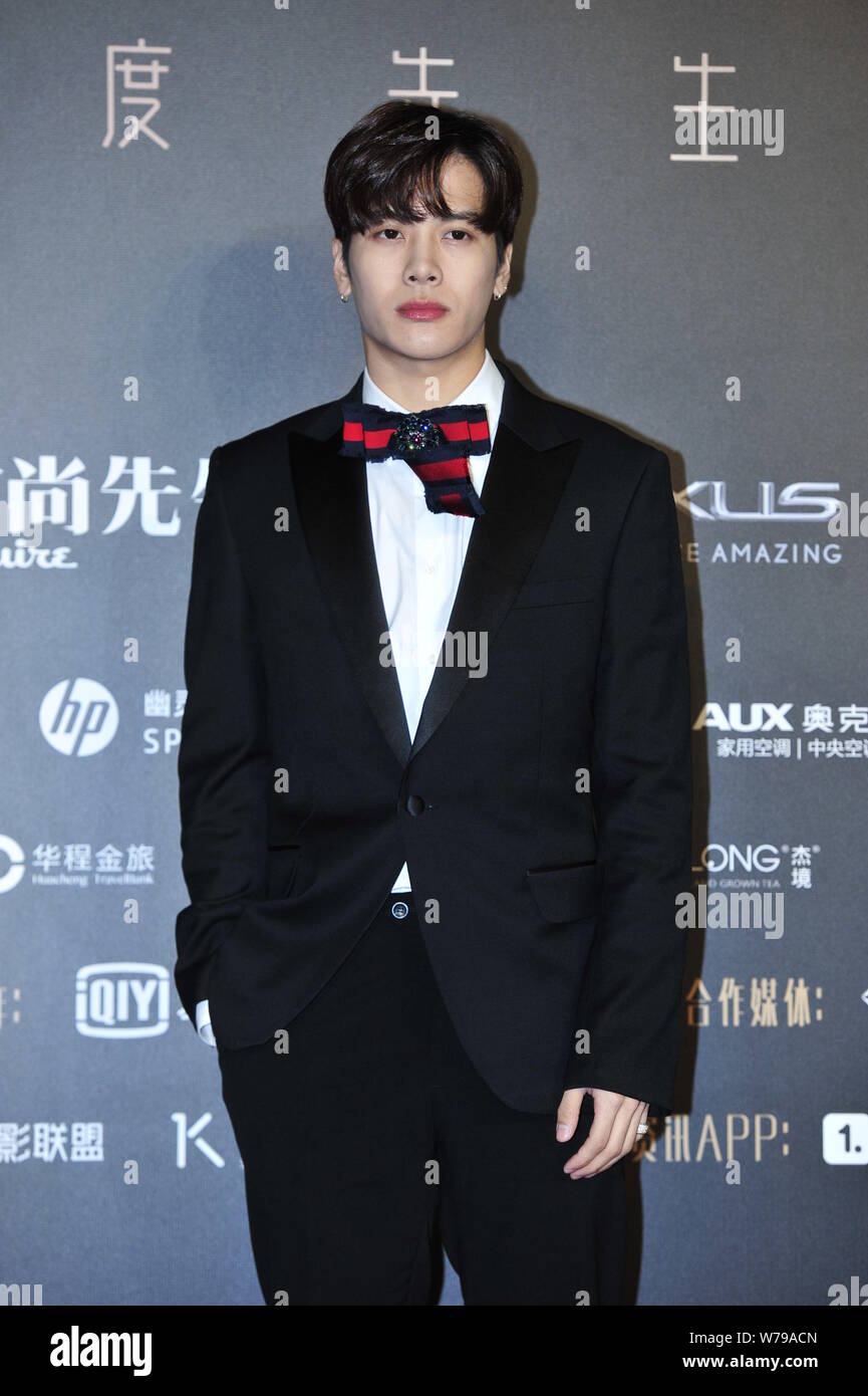 Hong Kong singer and dancer Jackson Wang of South Korean boy group GOT7 ...