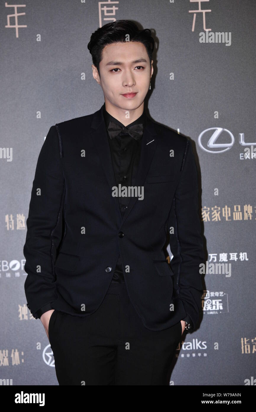 Chinese singer and actor Zhang Yixing, better known as Lay, of South ...