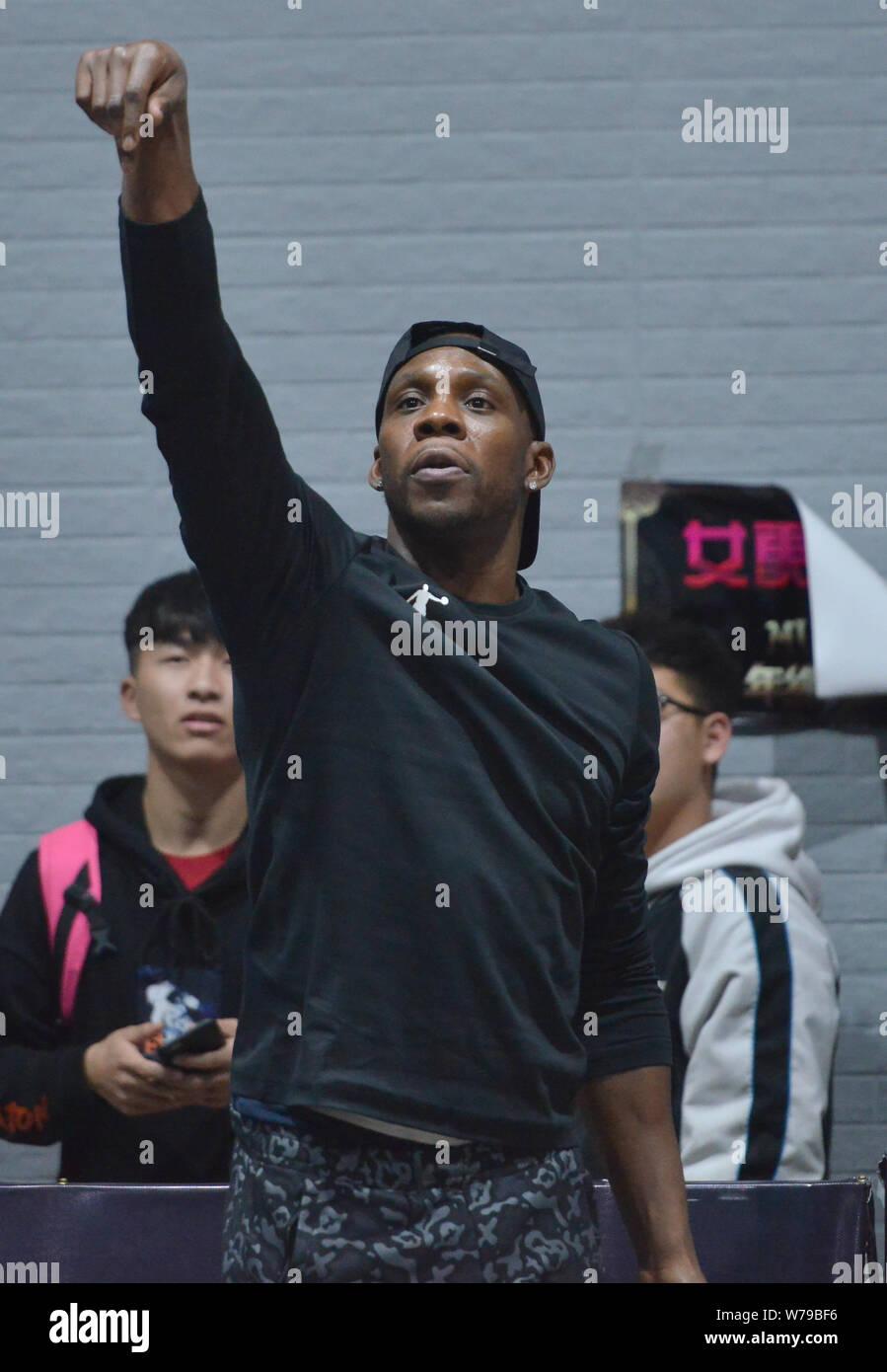 American basketball player Lester Hudson of Liaoning Flying Leopards ...