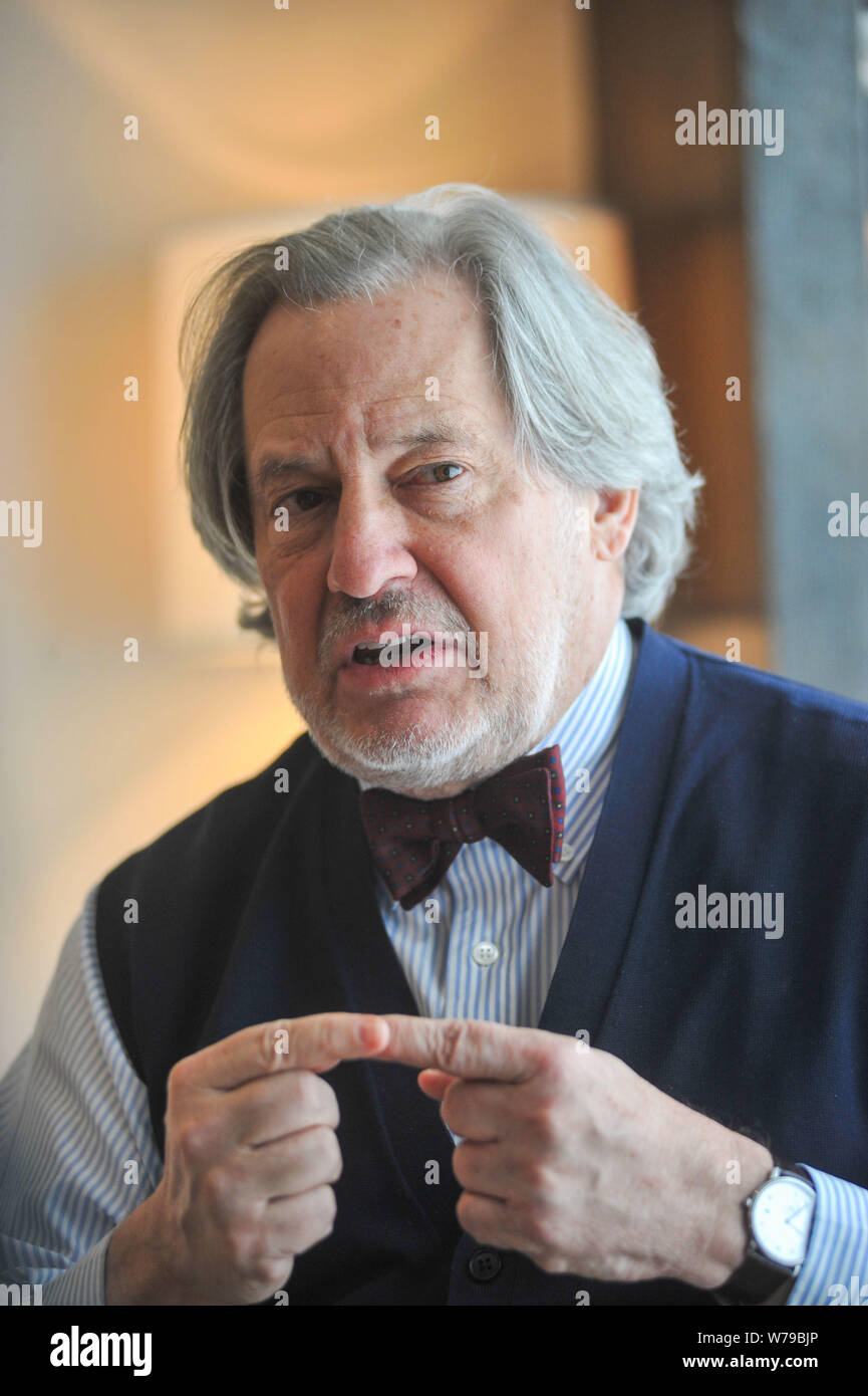 American media and education entrepreneur Chris Whittle, founder and ...