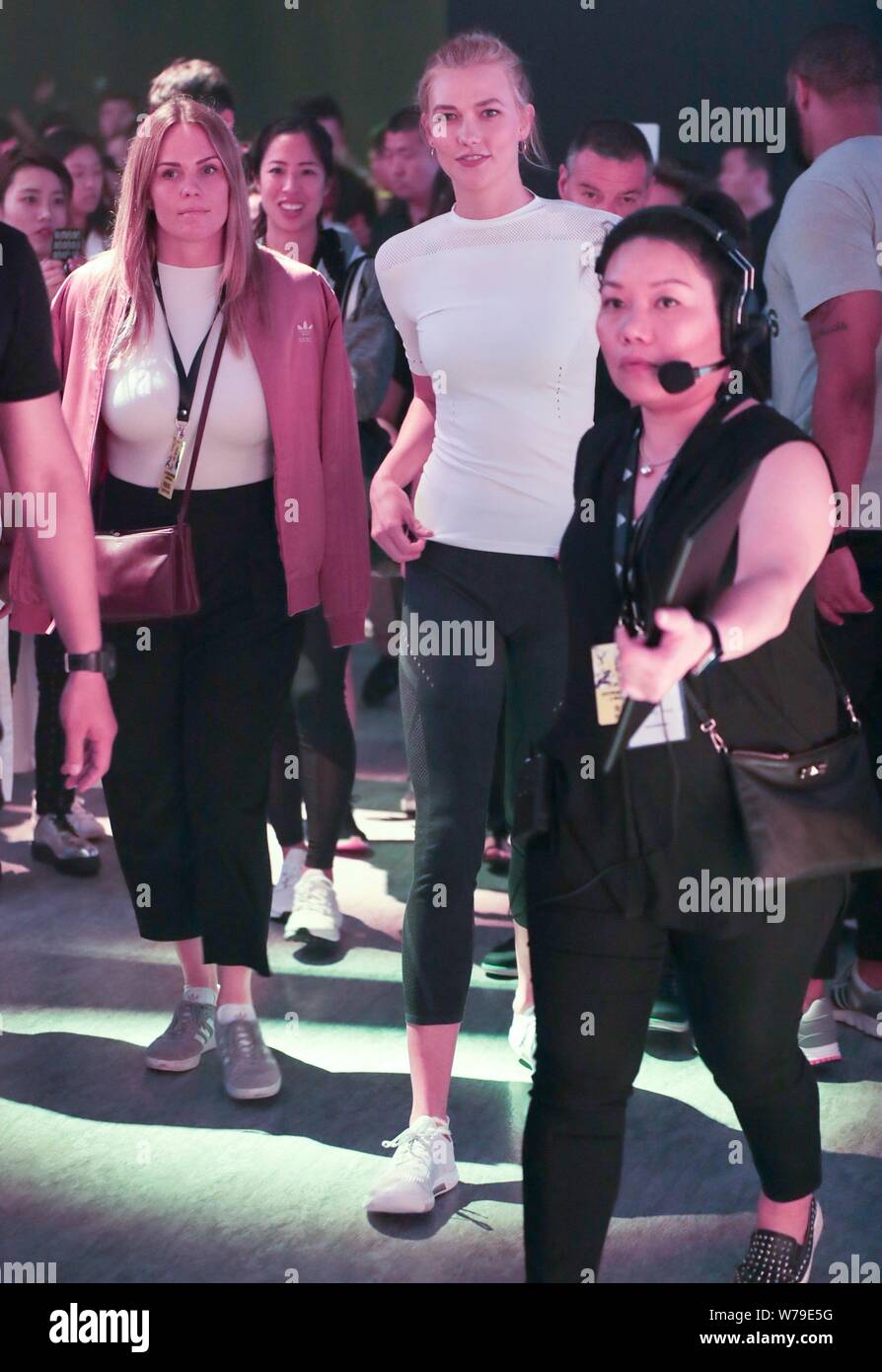 --FILE--Victoria's Secret Angel American model Karlie Kloss is pictured ...