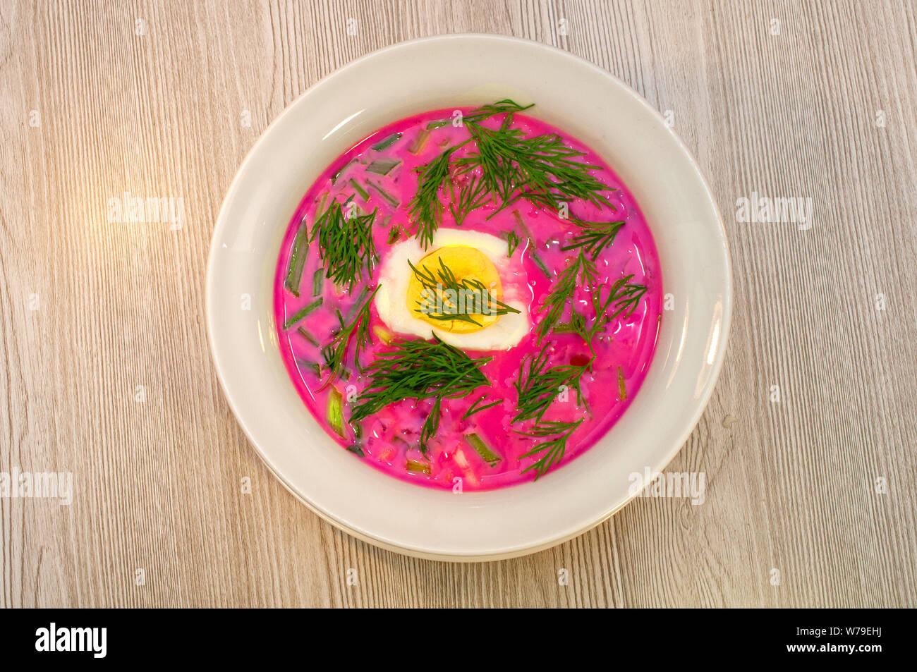 Beetroot soup hi-res stock photography and images - Alamy