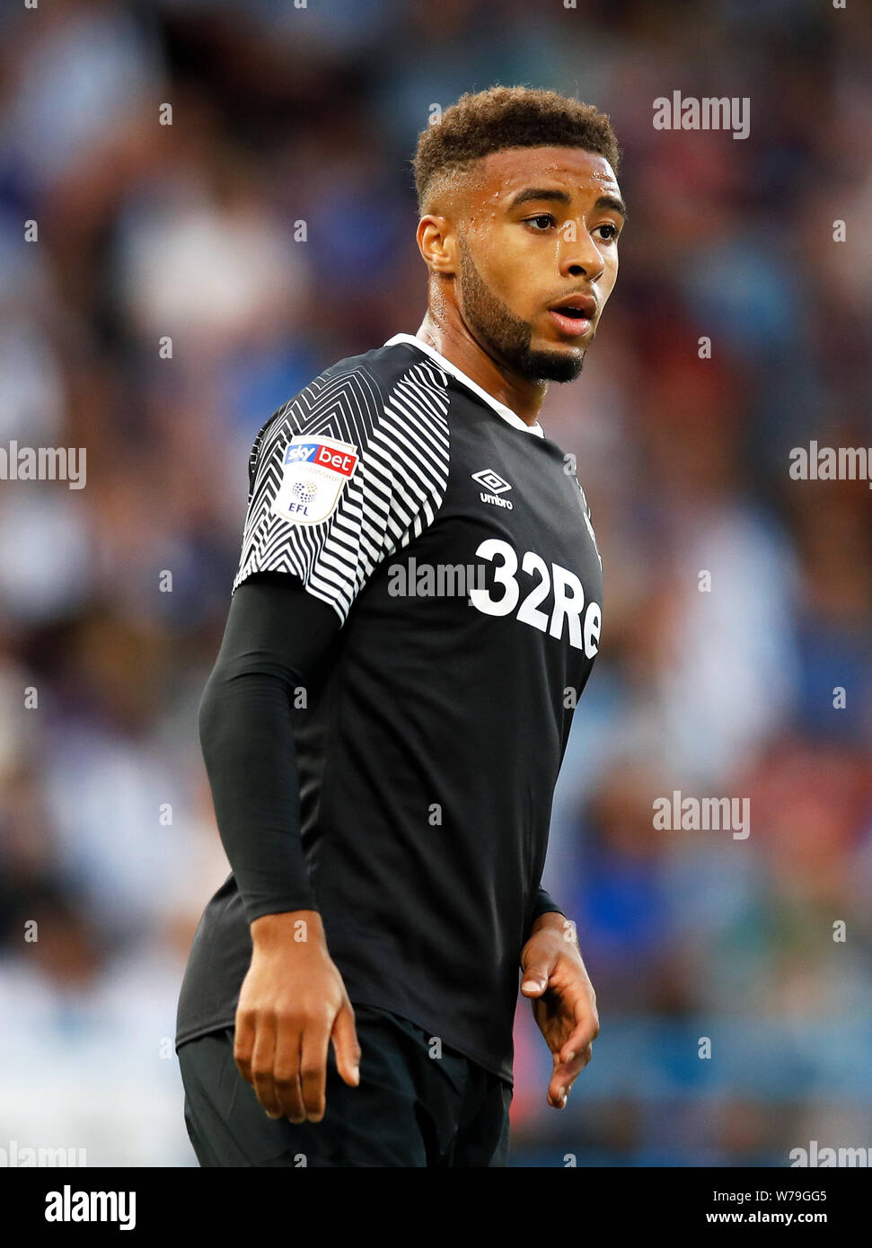 Derby County's Jayden Bogle during the Sky Bet Championship match at ...