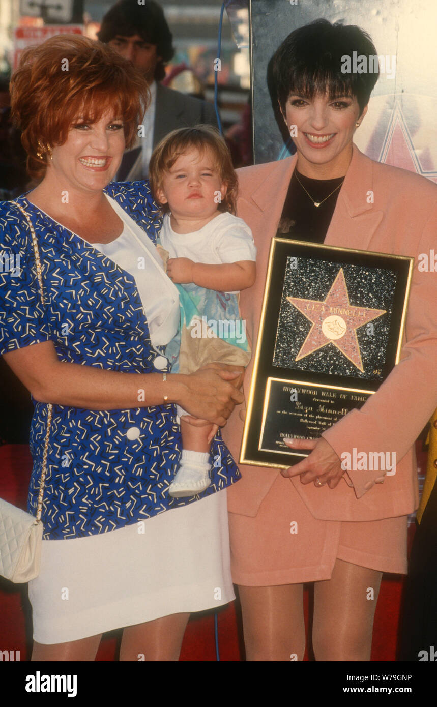 Liza minnelli and lorna luft hi-res stock photography and images - Alamy