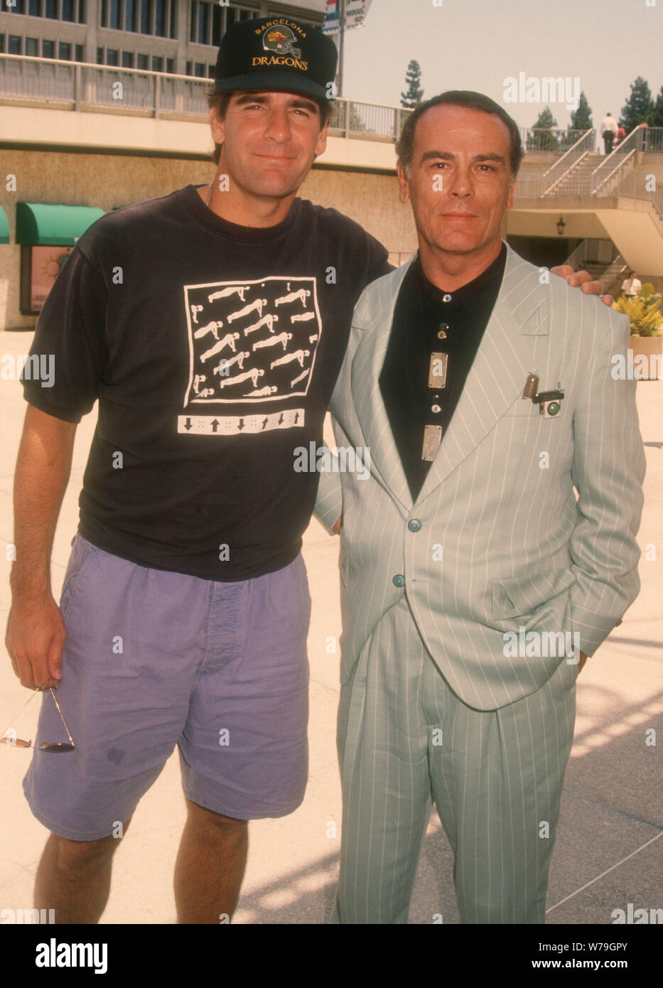 Scott Bakula, Dean Stockwell, 1992, Photo By Michael Ferguson/PHOTOlink ...