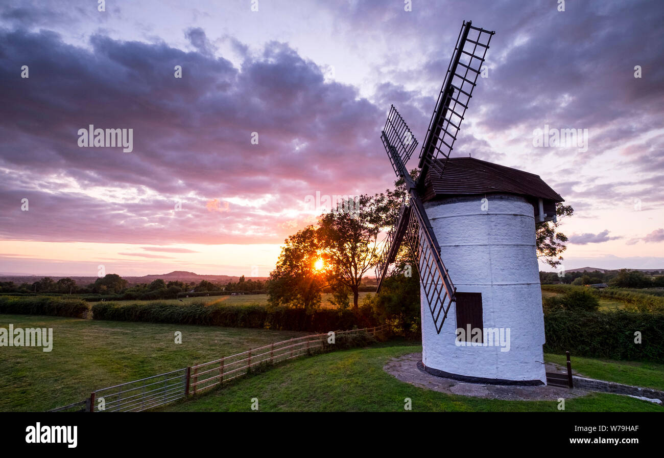 Somerset windmill hi-res stock photography and images - Alamy