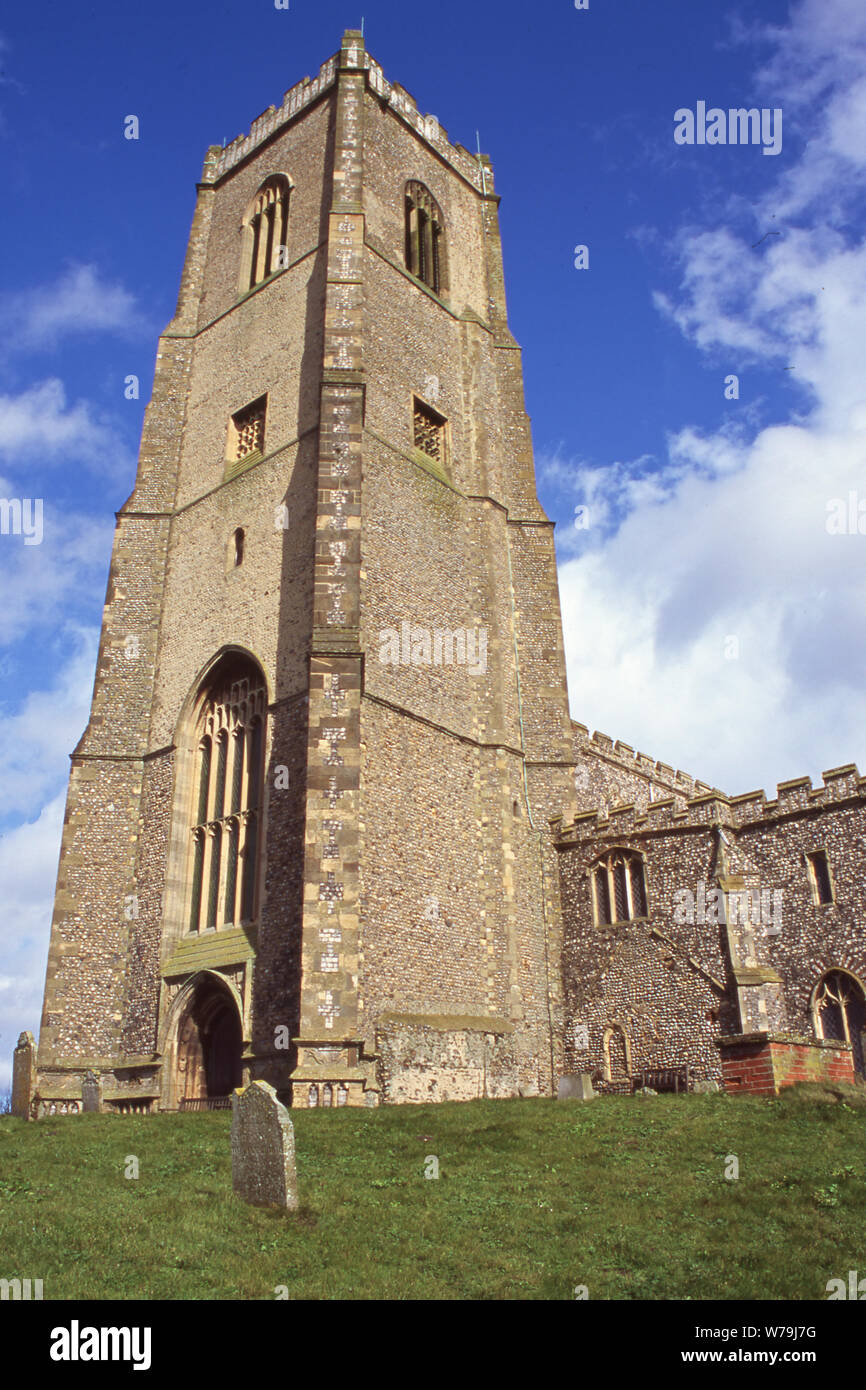 Exterior of St Mary's church Happisburgh, Norfolk, UK Stock Photo - Alamy