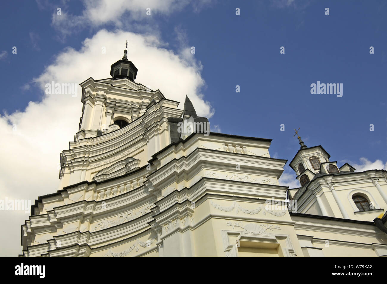 Church of St. Anna in Koden. Poland Stock Photo - Alamy