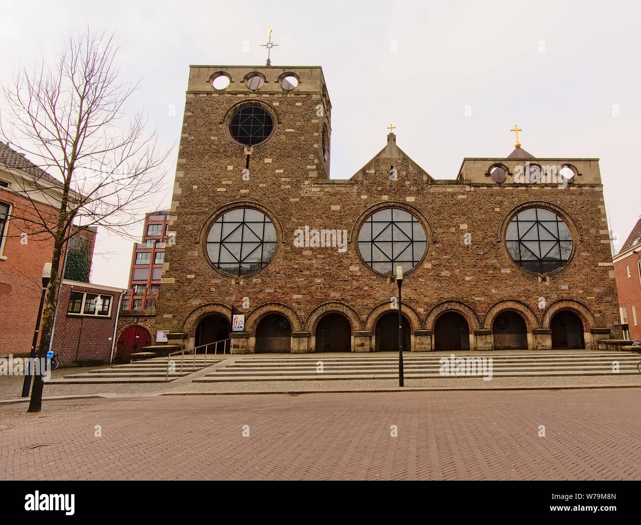 Neo roman church of James in Enschede, The Netherlands, built by H.W ...