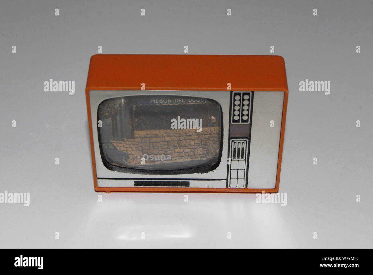 Plastic television, Osuna slide viewer, TV, plastic souvenir, vintage ...