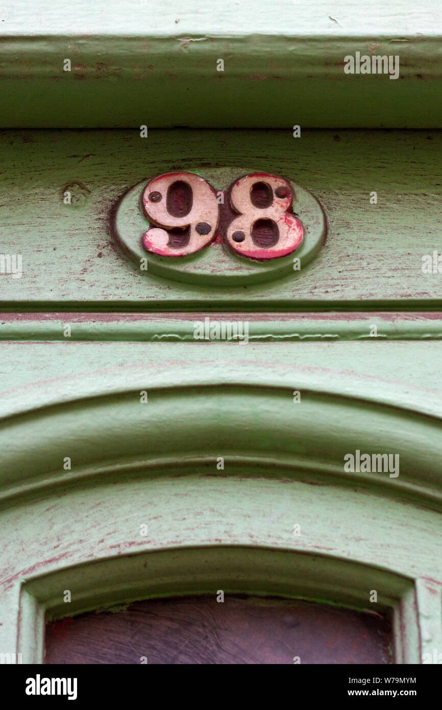 Number ninety eight hi-res stock photography and images - Alamy