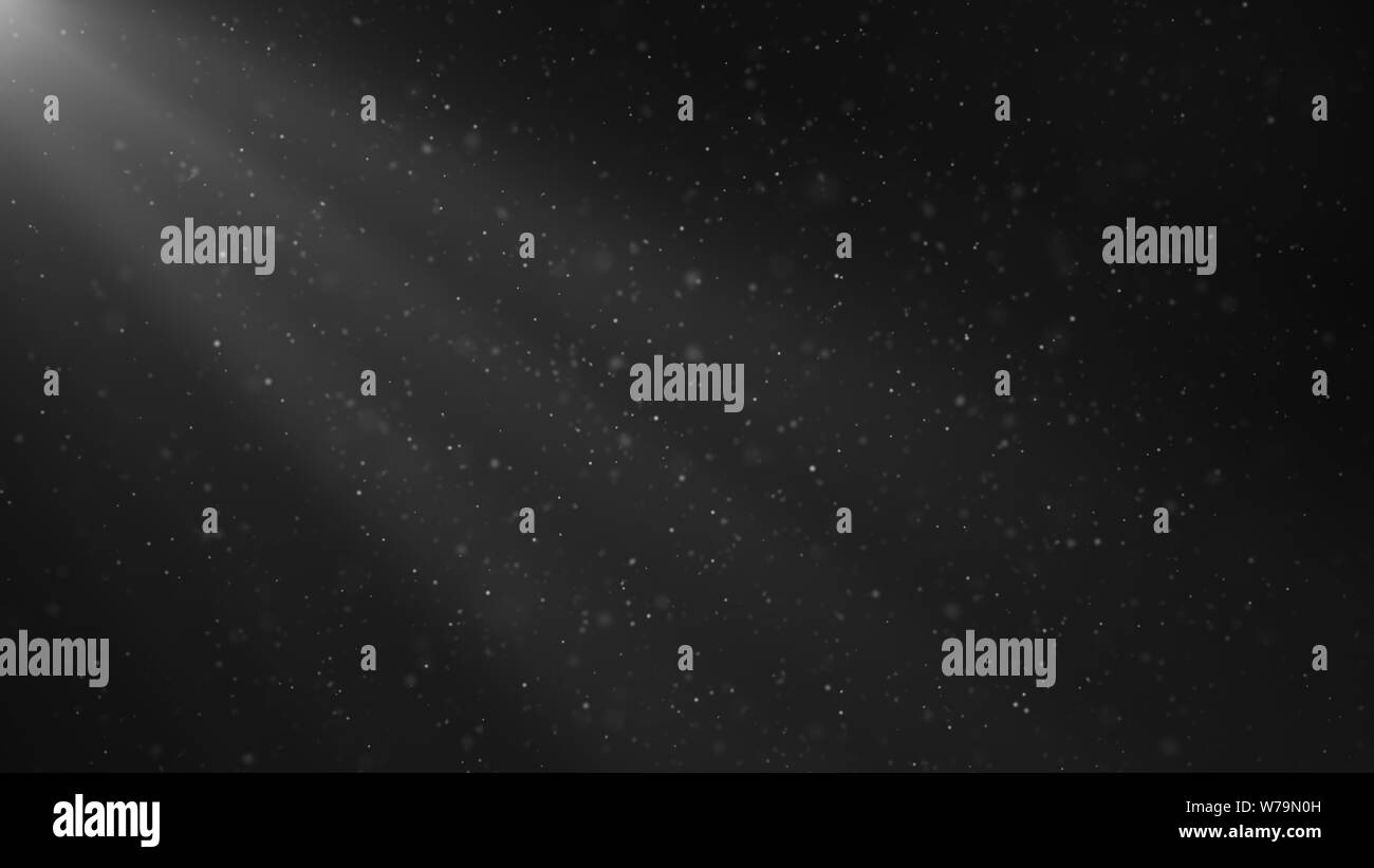 Abstract particles background of shining, sparkling white particles ...