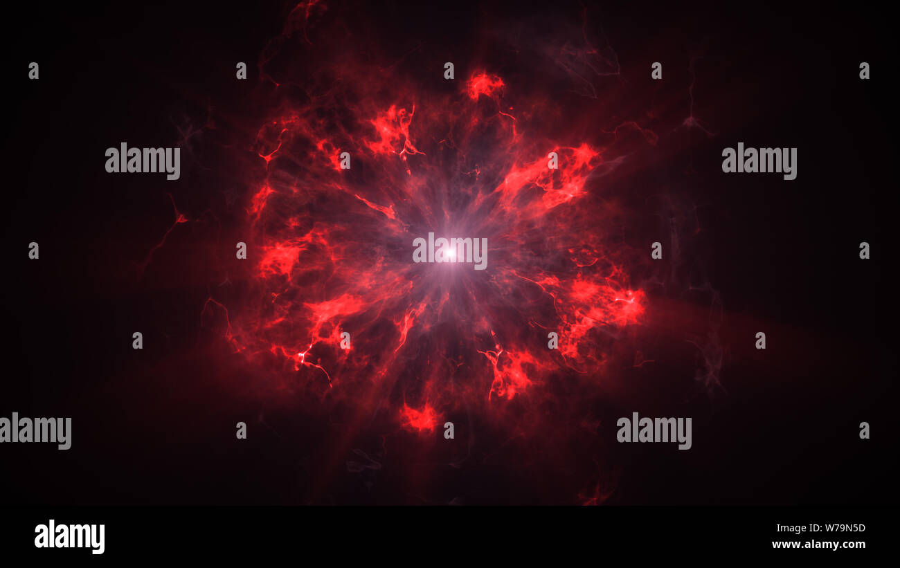 Colorful shock wave consisting particles. VFX elements, Graphic ...