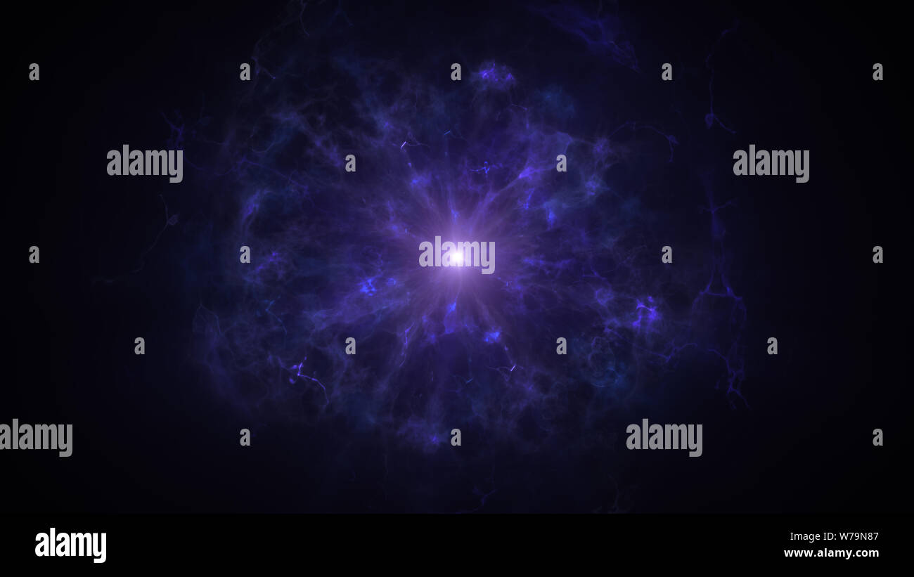 Colorful shock wave consisting particles. VFX elements, Graphic ...