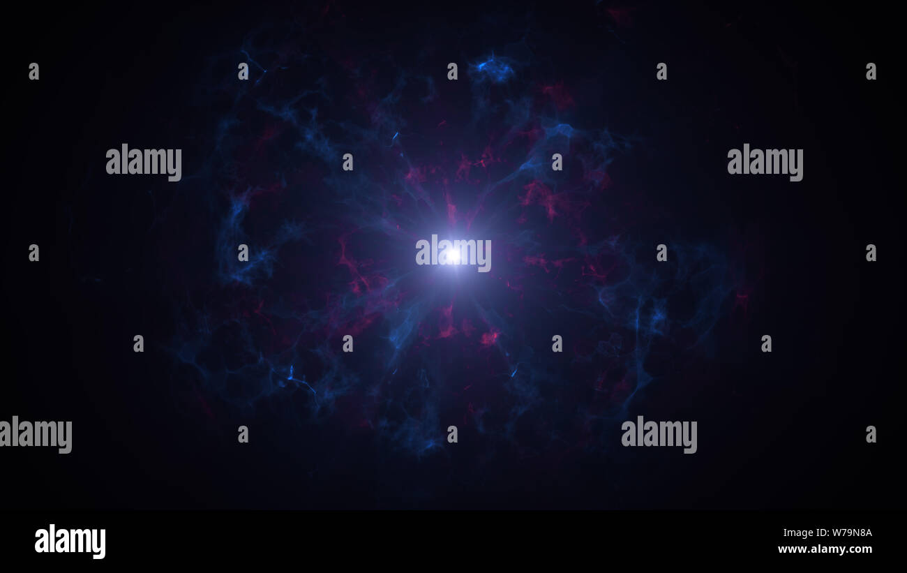 Colorful shock wave consisting particles. VFX elements, Graphic ...