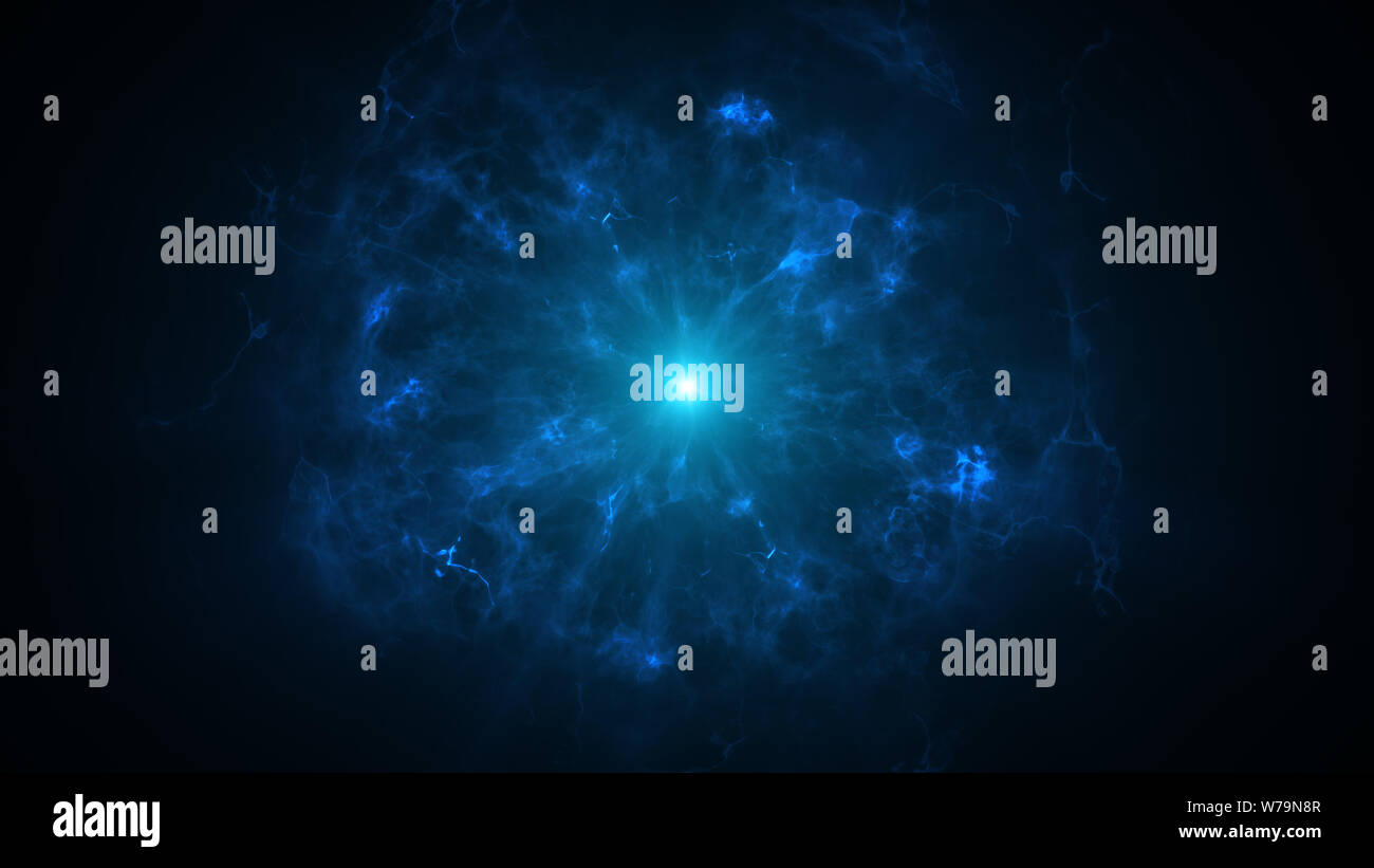 Colorful shock wave consisting particles. VFX elements, Graphic ...