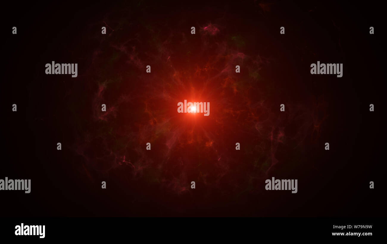 Colorful shock wave consisting particles. VFX elements, Graphic ...