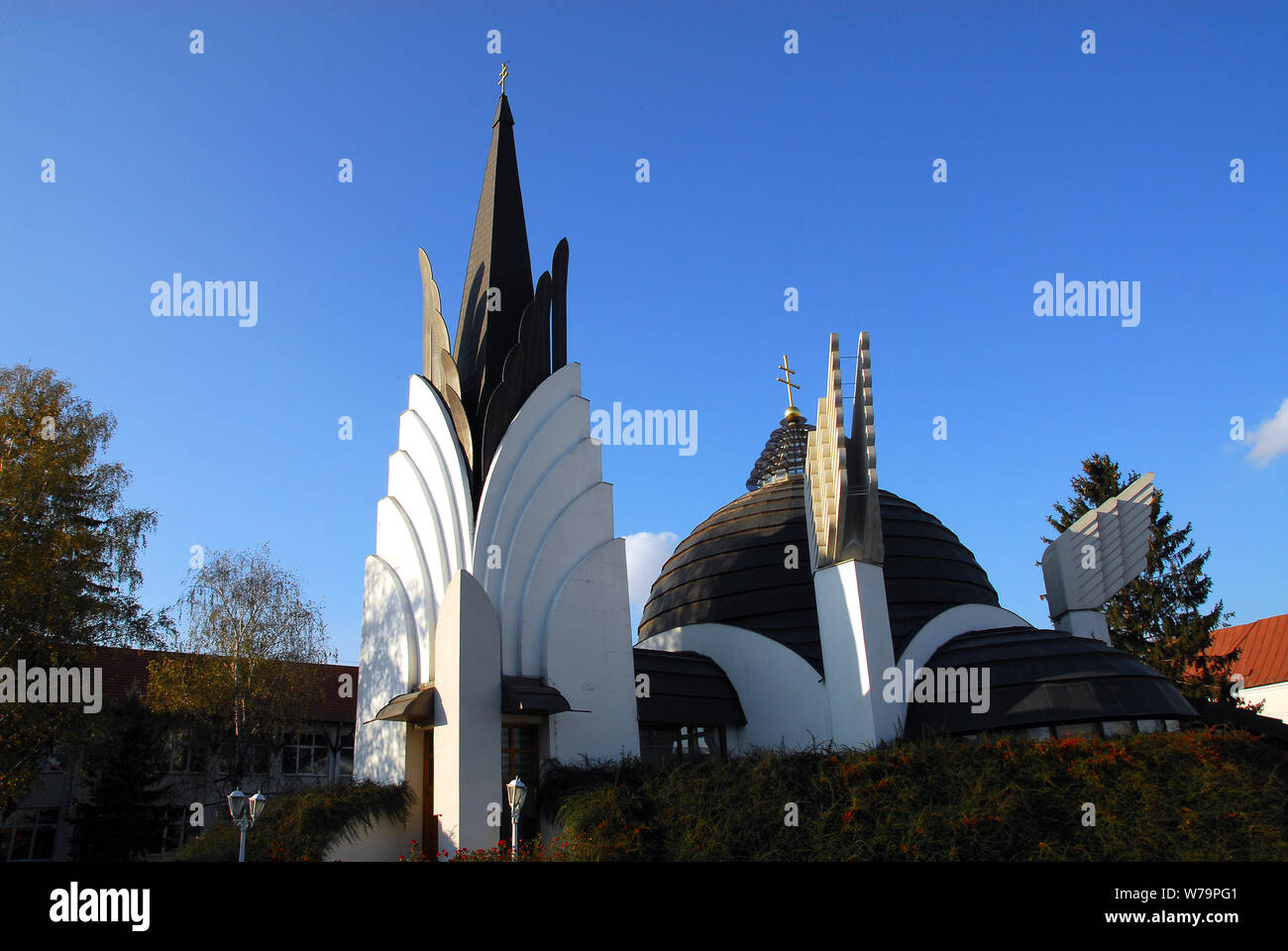 Greek Catholic Church, Csenger, Hungary, Magyarország, Europe Stock ...
