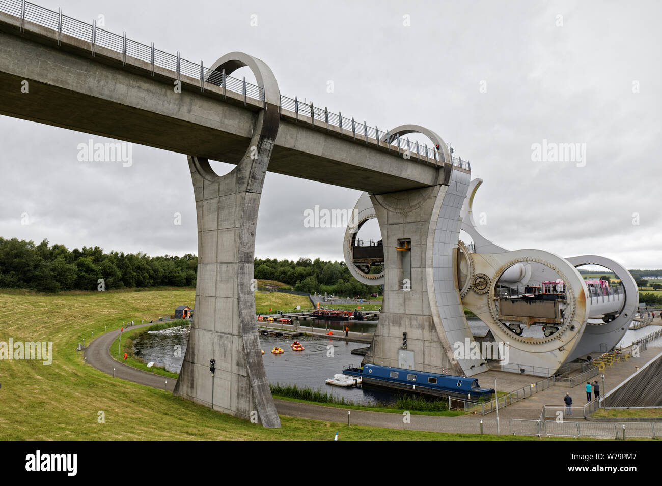 The Falkirk Wheel, Falkirk, Scotland, UK Stock Photo - Alamy