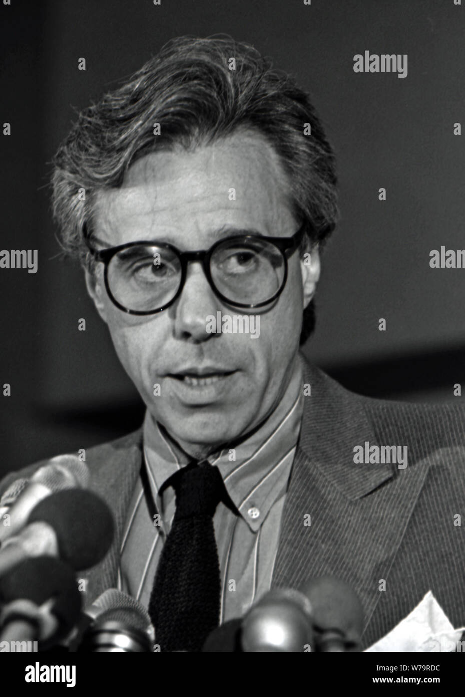 Washington DC, USA, March 15, 1988 Hollywood movie director Peter ...