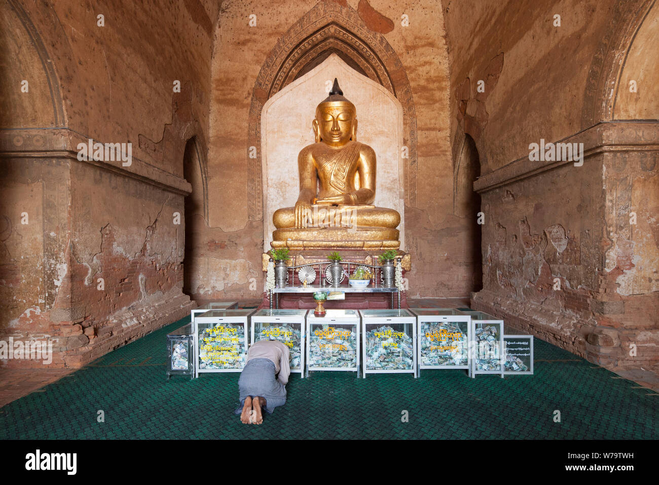 Dhammayangyi temple, Old Bagan area, Mandalay region, Myanmar, Asia ...