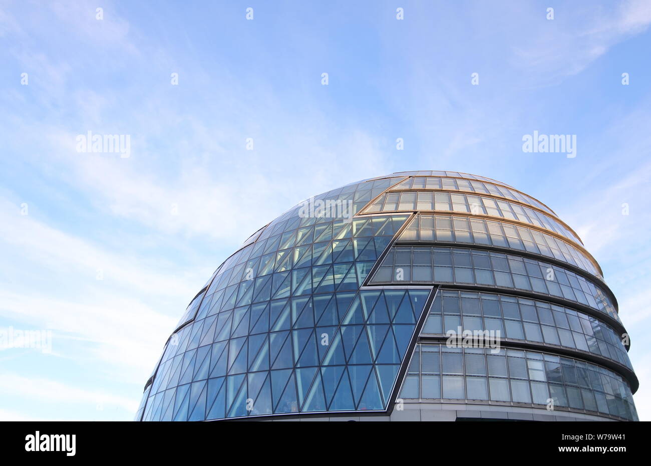 London city hall modern building in London England Stock Photo - Alamy