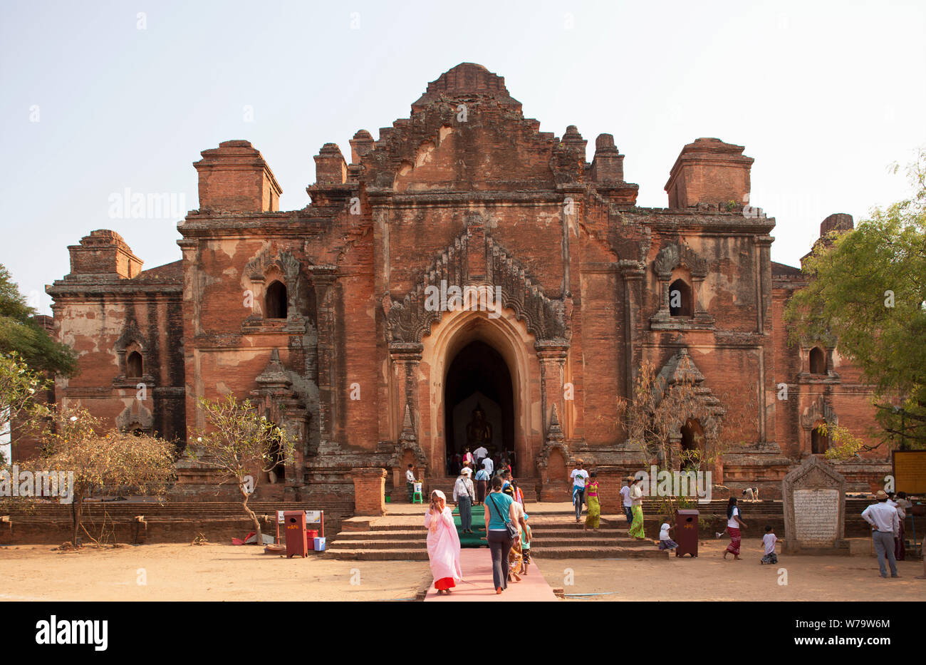 Dhammayangyi temple, Old Bagan village area, Mandalay region, Myanmar ...
