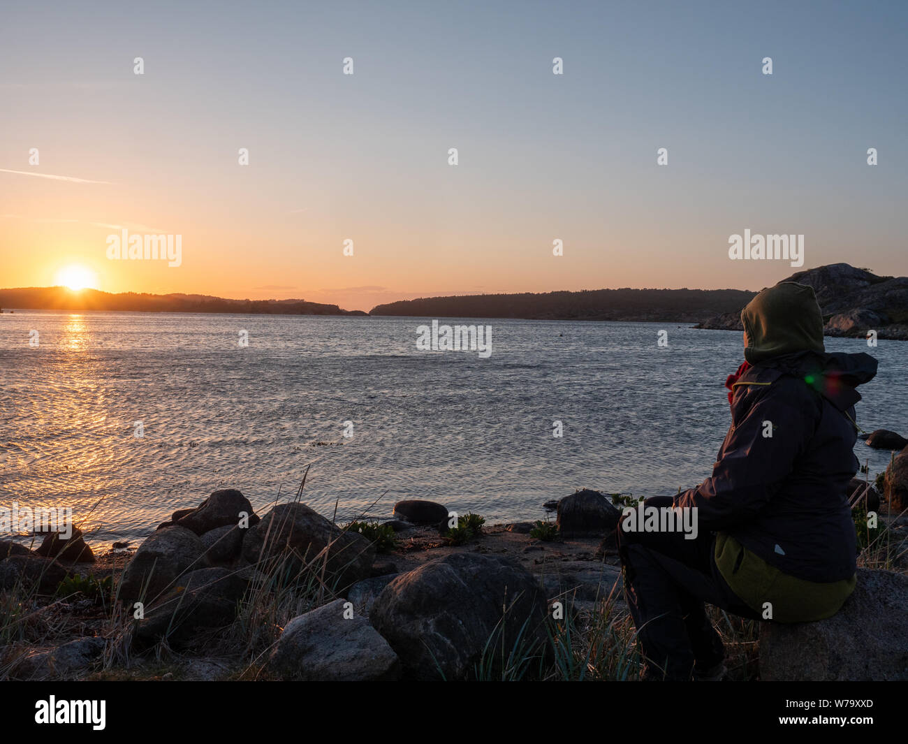 Summer solstice sun arctic hi-res stock photography and images - Alamy