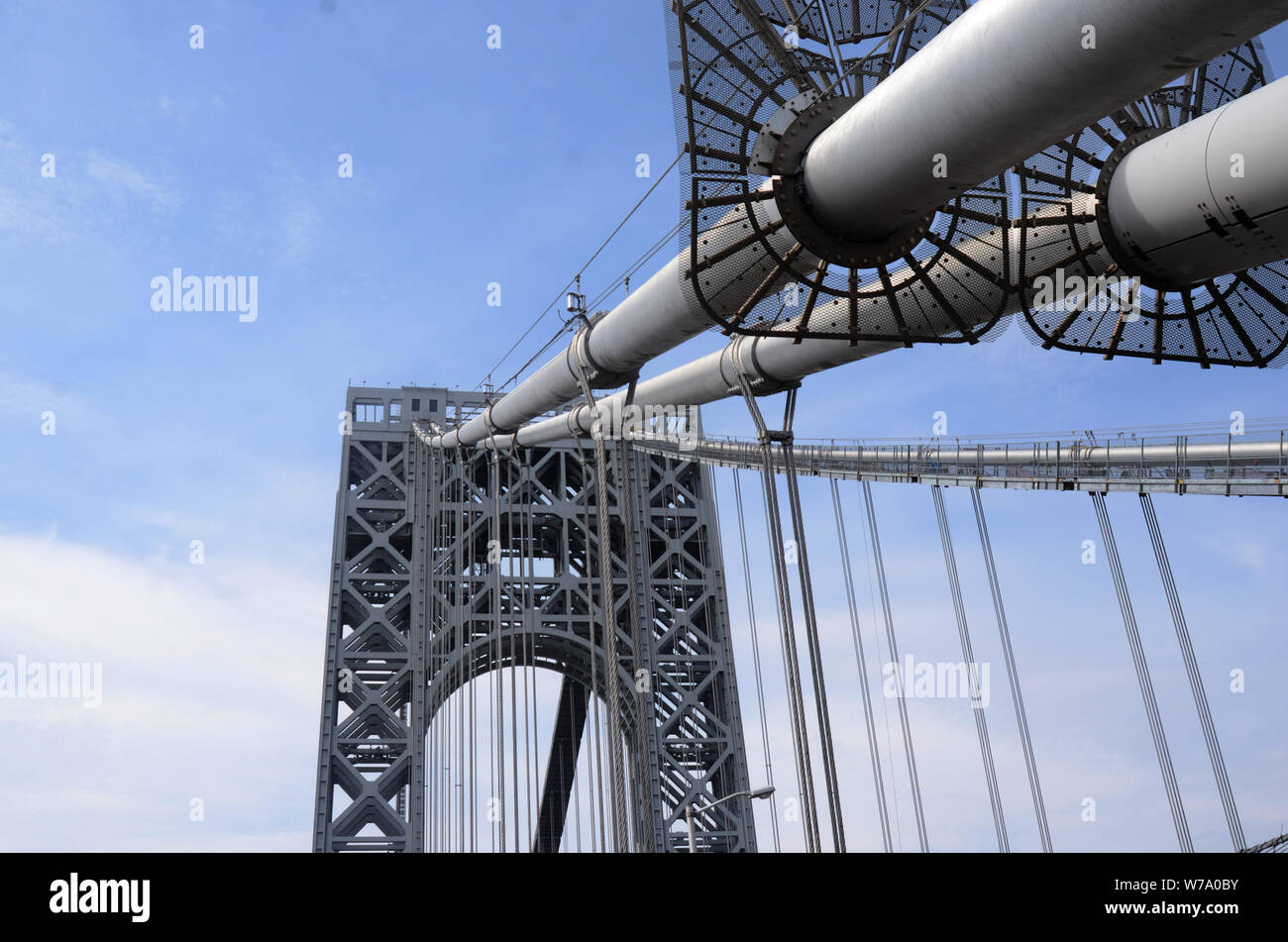 GWB: A trip from New Jersey into New York by foot across the George ...