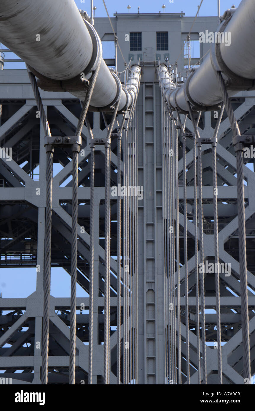 GWB: A trip from New Jersey into New York by foot across the George ...