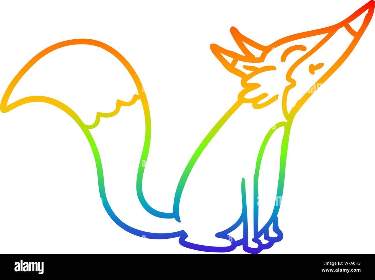 Arctic fox wolf hi-res stock photography and images - Alamy