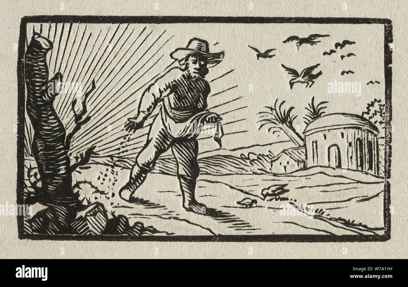 De parabel van de zaaier Stock Photo - Alamy