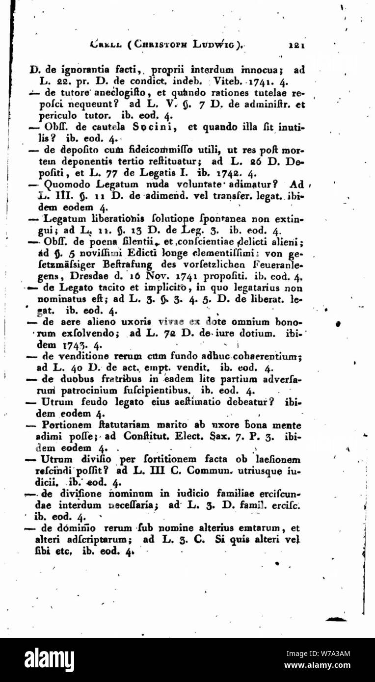 De Meusel Lexikon 2 221 Stock Photo - Alamy