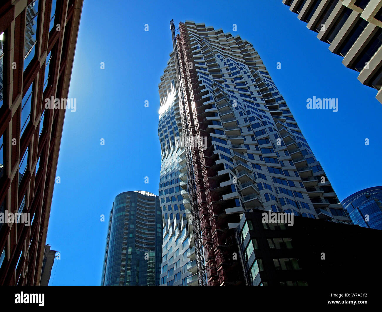 hi rise buildings in downtown San Francisco, California Stock Photo - Alamy