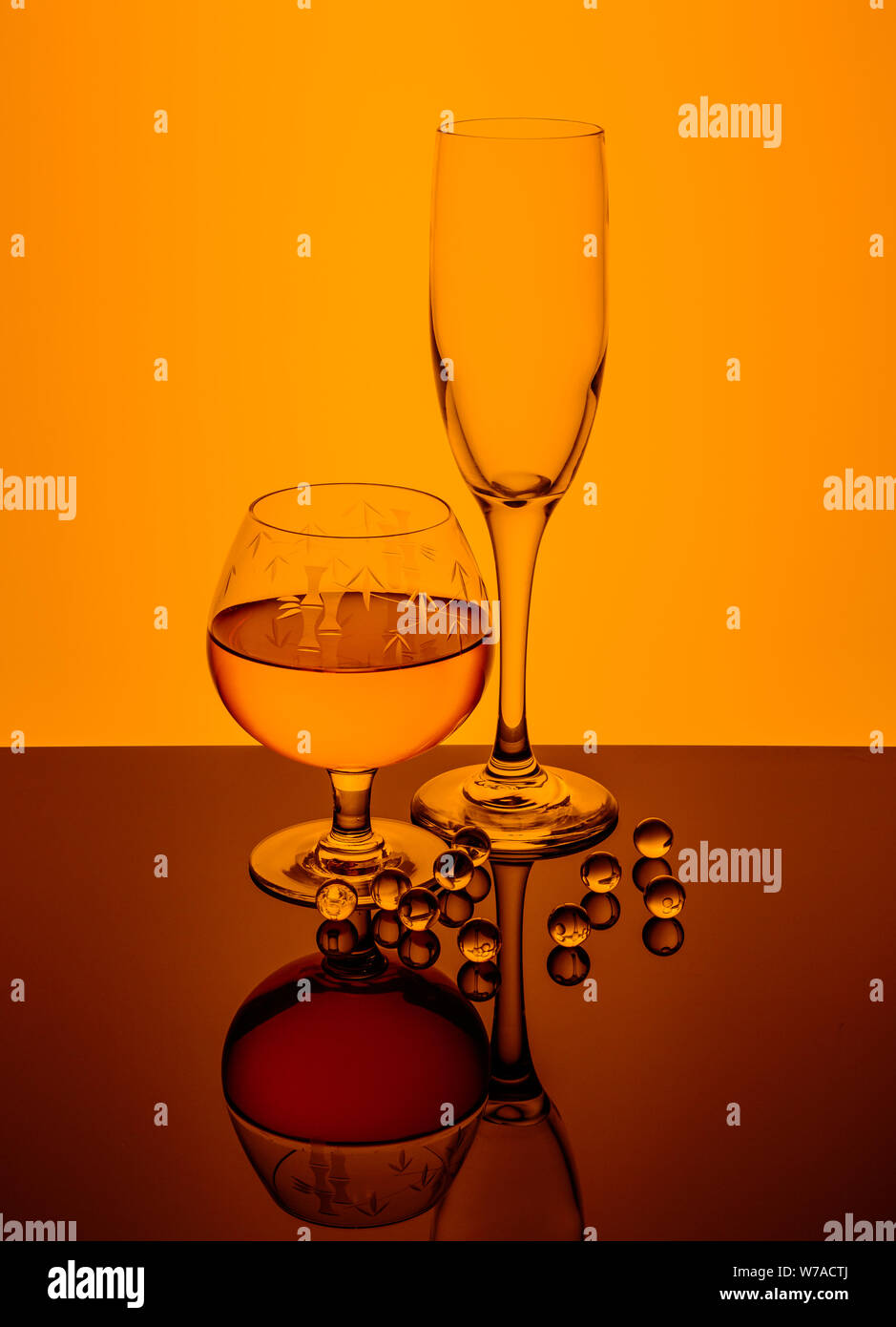 Champagne brandy hi-res stock photography and images - Alamy