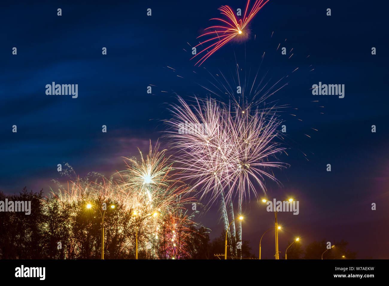 Slow Shutter Speed Fireworks
