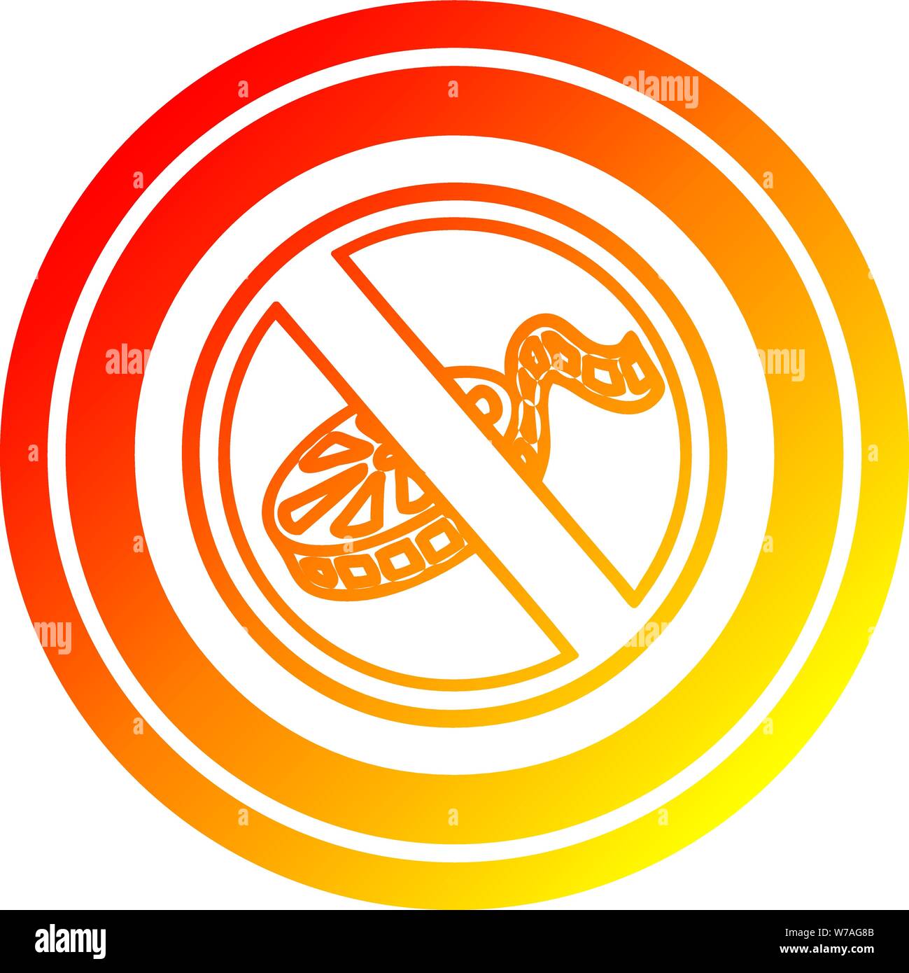 No filming sign Cut Out Stock Images & Pictures - Alamy