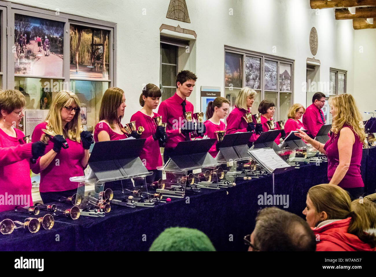 Desert Botanical Garden Bell Ringers Stock Photo - Alamy