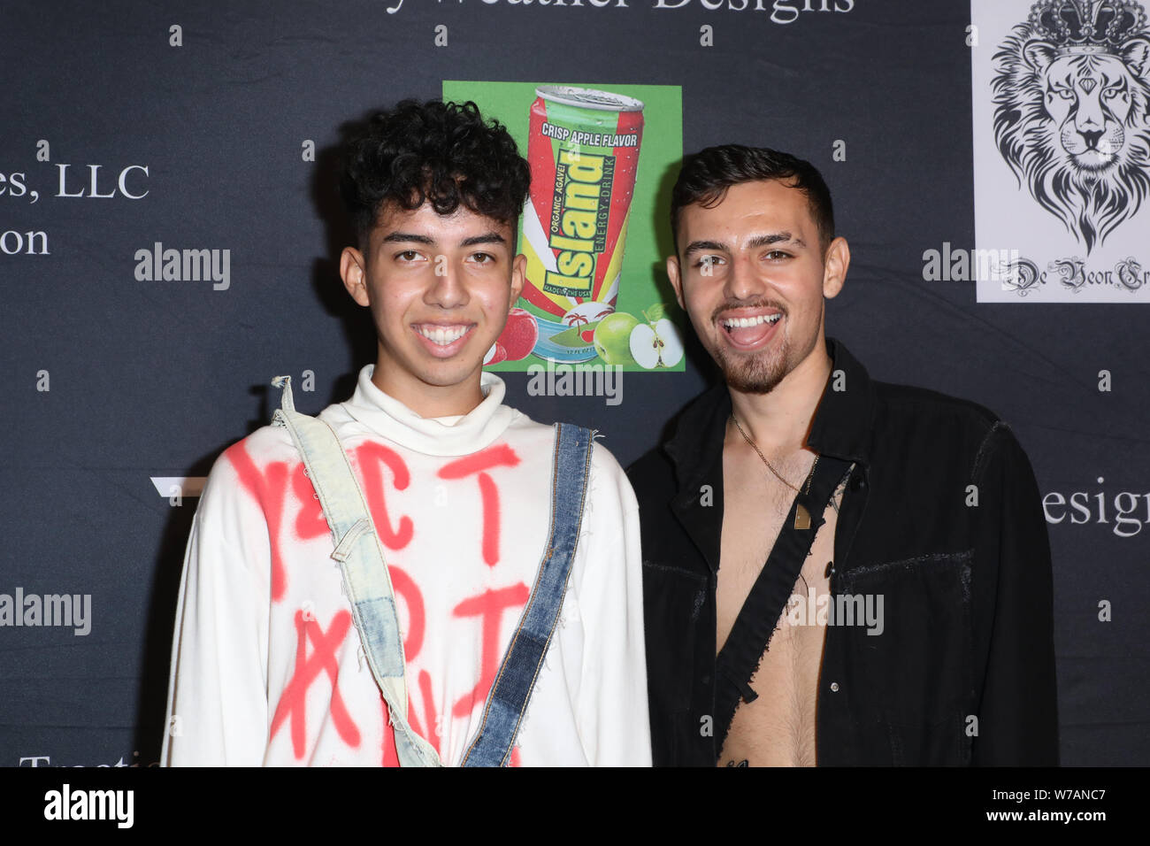 Los Angeles, California, USA. 4th August, 2019. Fashion designers Angel ...