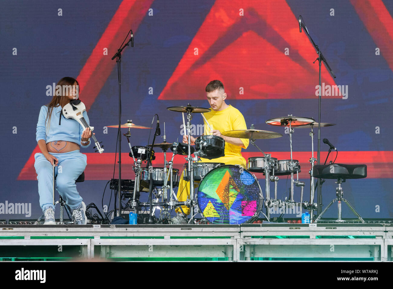 Luke patterson clean bandit hi-res stock photography and images - Alamy