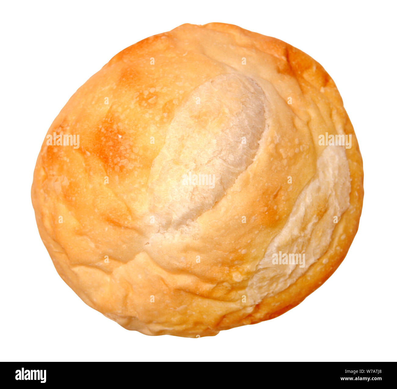 single bread isolated on white background Stock Photo - Alamy