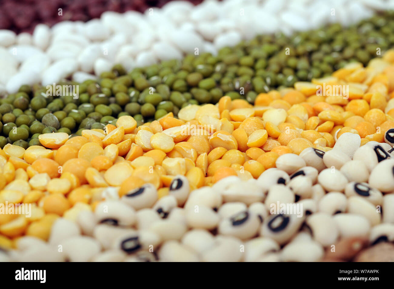mix of bean for background uses Stock Photo - Alamy