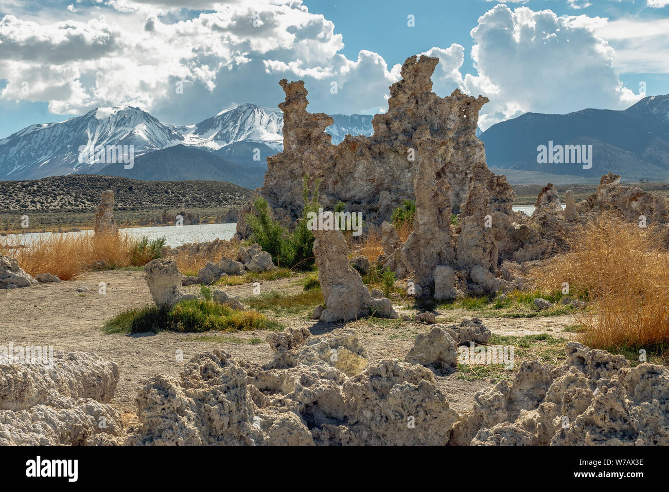 Mono Lake. Spectacular View, Unique Ecosystem. Mono County, California ...