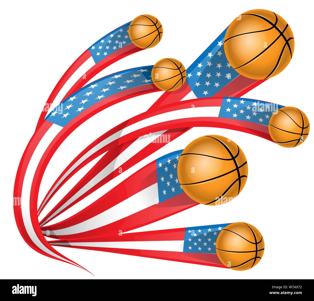 Flags basketball Stock Vector Images - Alamy