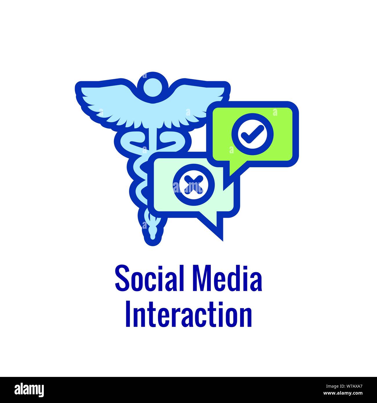 Patient Satisfaction Icon - patient experience imagery and rating idea ...