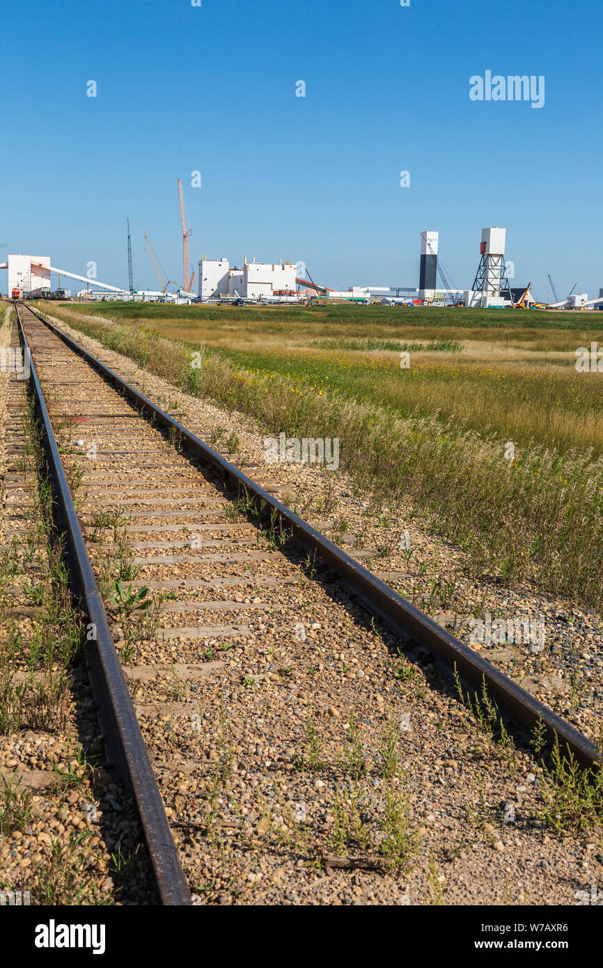 Potash mining saskatchewan hi-res stock photography and images - Alamy