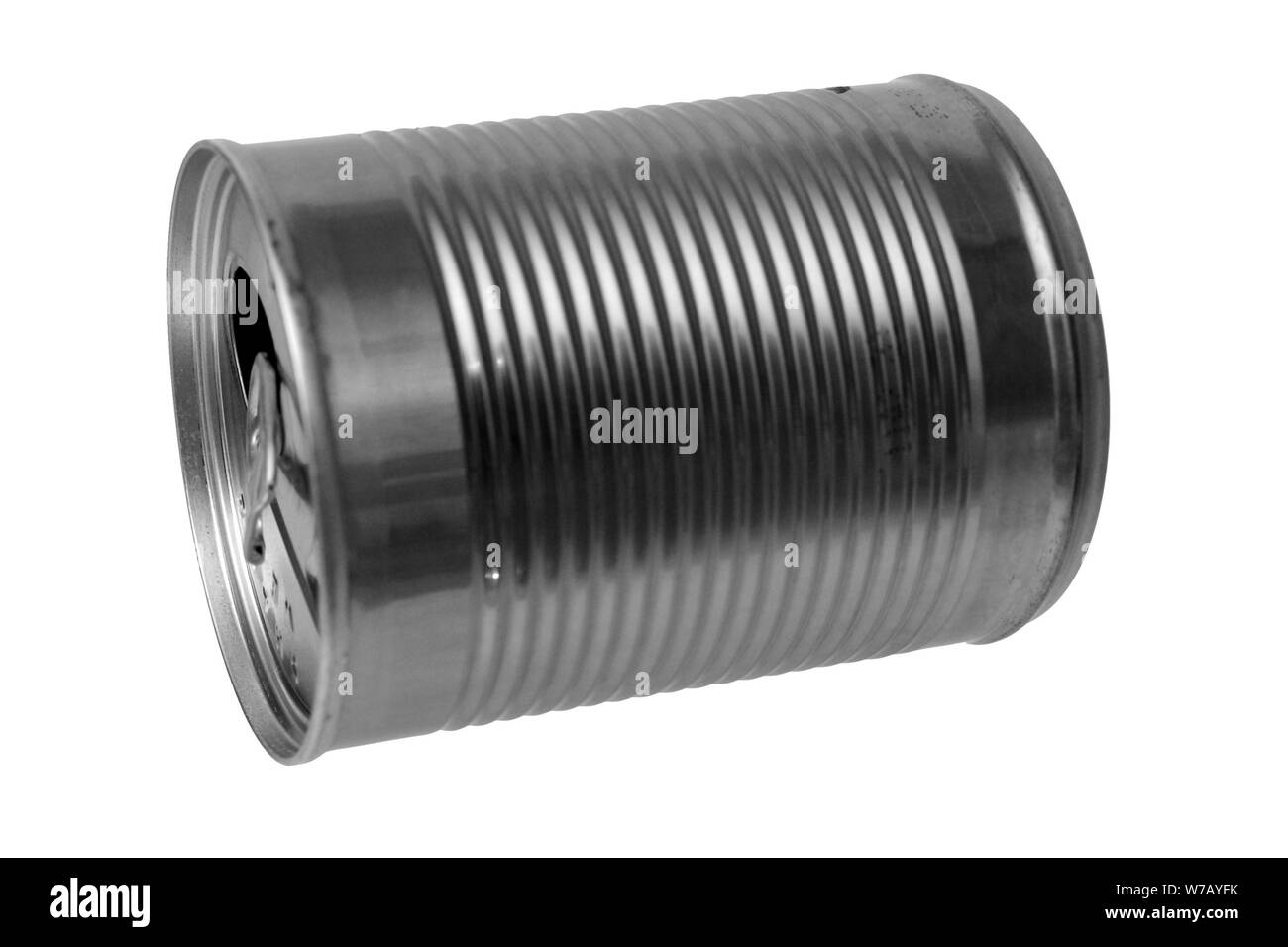 Empty metal can canned Black and White Stock Photos & Images - Alamy