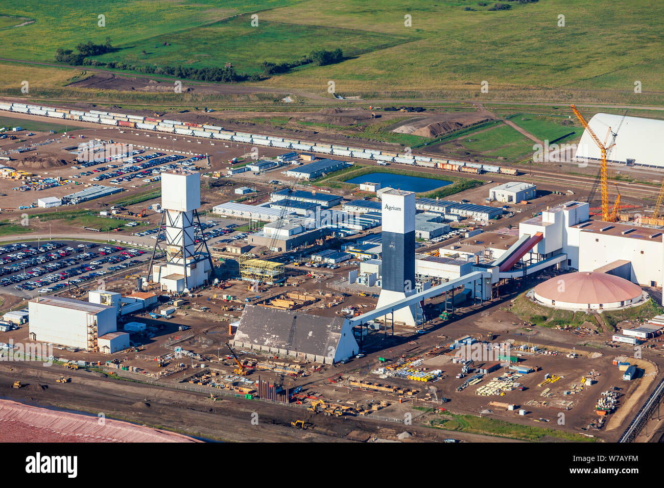 Potash mining saskatchewan hi-res stock photography and images - Alamy