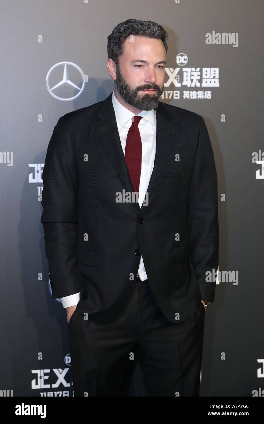 American actor and director Ben Affleck poses as he arrives on the red ...