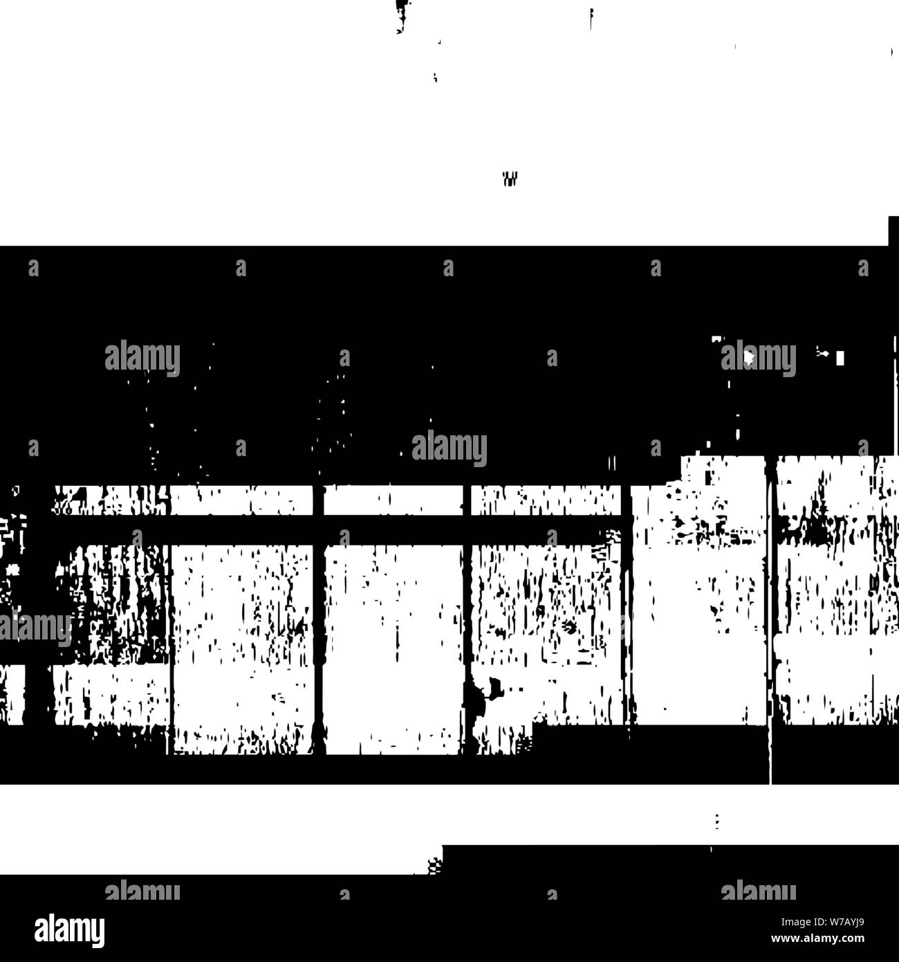 Glitch overlay distress texture. Cyber hacker attack theme creative ...